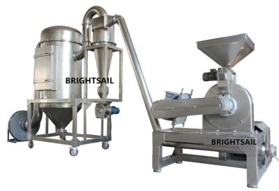 Китай Brightsail 500kg/H Wet And Dry Grain Grinder Food Processing Micro Pulverizer продается