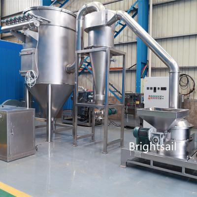 China 75kw Cocoa Cake Flour Powder Mill Machine 300 Mesh For Shell Pulverizer Equipment for sale