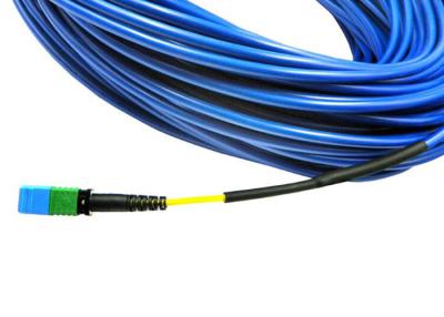 Cina Cavo di toppa all'aperto della fibra di singolo modo, cavo di toppa a fibra ottica corazzato di MTP MPO in vendita