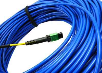 Cina Cavo di toppa all'aperto della fibra di singolo modo, cavo di toppa a fibra ottica corazzato di MTP MPO in vendita