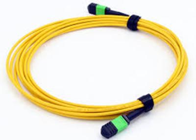 Cina 24 attenuazioni di riflessione del cavo di toppa della fibra del singolo modo dei centri 55dB hanno personalizzato la lunghezza in vendita