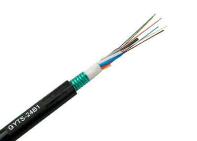 Cina Cavo a fibre ottiche all'aperto GYTS/di GYTA, multi cavo a fibre ottiche dell'antenna del filo in vendita
