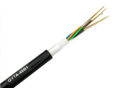 Cina Cavo a fibre ottiche all'aperto GYTS/di GYTA, multi cavo a fibre ottiche dell'antenna del filo in vendita