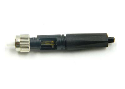 Chine Le connecteur noir de fibre de FC UPC, haute fibre de longévité jeûnent connecteur à vendre