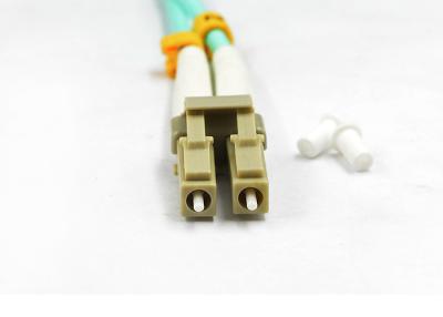 Chine Connecteur 0 de la corde de correction de la fibre multimode OM3 LC UPC. diamètre de 9/2MM à vendre