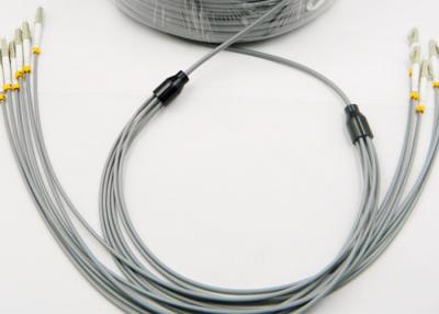 Cina Cavo di toppa della fibra mista dei 6 centri, cavo a fibra ottica corazzato della toppa in vendita