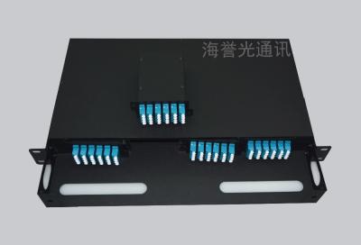 Cina 144 cassetta del cavo di toppa del connettore MPO dello Sc della st FC LC della fibra in vendita