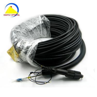 Chine Optical Cable Assembly DLC/PC,DLC/PC,Multimode,GYFJH 2A1a(LSZH),70m,7.0mm,2Cores,Outdoor Protected Branch Cable à vendre