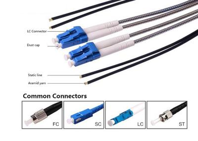 中国 FTTA (Fiber To The Antenna) Patch Cord Optical DLC/PC DLC/PC 2A1a Cable Assembly 50m 販売のため