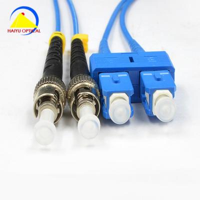 Cina Cavo di toppa duplex ottico del puntale FTTX ST-SC 0.9mm dell'APC in vendita