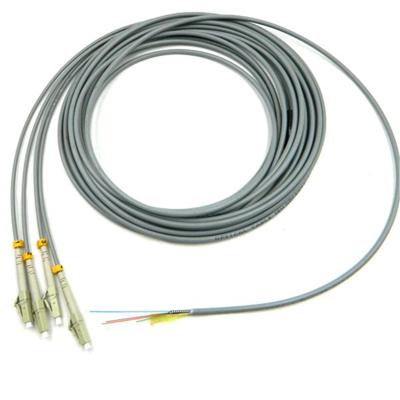 Cina Cavi a fibra ottica corazzati della toppa G653 di FTTH FTTX LC 4F in vendita