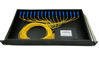 Cina Contenitore ottico montato scaffale di separatore della fibra di SMF 1550nm 1x16 in vendita