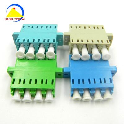 China LC/PC Quad with SC Duplex Flange fiber optic adapter Te koop