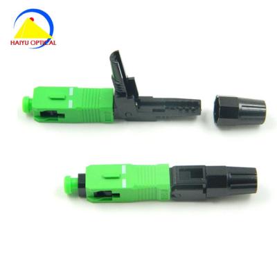Cina factory supply high quality fiber optic sc fast connector in vendita