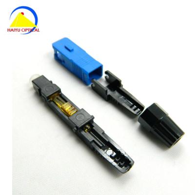 Cina factory supply high quality fiber optic sc fast connector in vendita