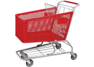 Cina Il carrello di plastica di acquisto spiega il supermercato DurableTrolley con capacità elevata 200L 180L 165L in vendita