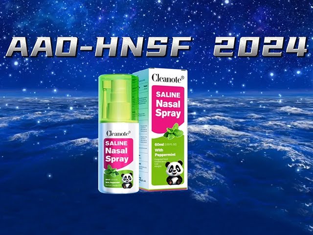 クリアノート塩溶液鼻スプレースポンサー AAO-HNSF 2024