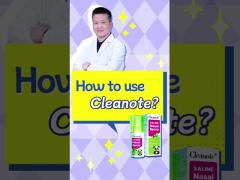 Mentina Pimenta Cleanote soluzione salina Nebbia nasale 0,9% NaCl Spray nasale per rinite Freddo Congestionato