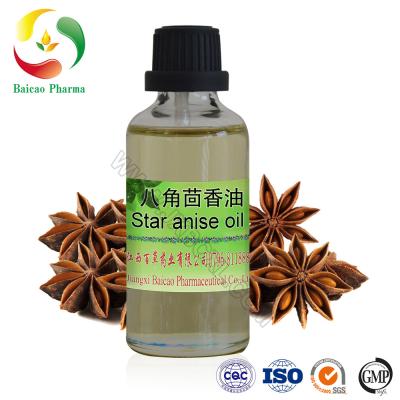 China 100% Pure Natural trans-Anethole Anise camphor manufacturer supplier best price plant essential oil for sale
