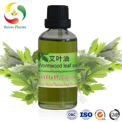 China CAS NO. 8008-93-3 100% Pure Natural essential oil wormwood leaf oil for sale