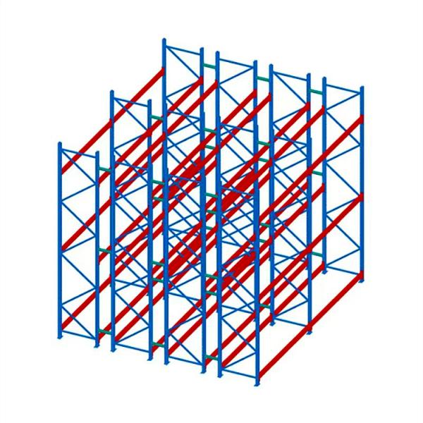 Quality Heavy-Duty Industrial Warehouse Pallet Racking System with High Load Capacity for sale