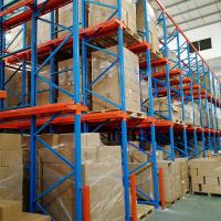Quality 3-5 Levels Steel Drive In Pallet Racking 1500kg/Pallet Industrial Storage for sale