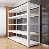 Quality Galvanized Adjustable Levels Light Duty Shelving 150kg/Level Angle Steel Shelf for sale