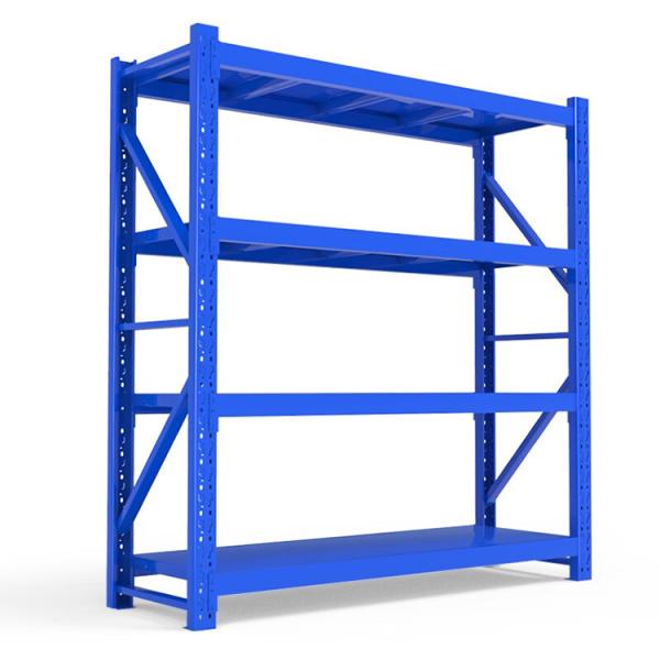 Quality Q235B Q355B Steel Factory Medium Duty Rack Adjustable Levels Warehouse Storage for sale