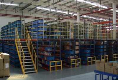 China Heavy Duty Steel Structure Mezzanine Rack System Flexible Design Corrosion Resistance for sale