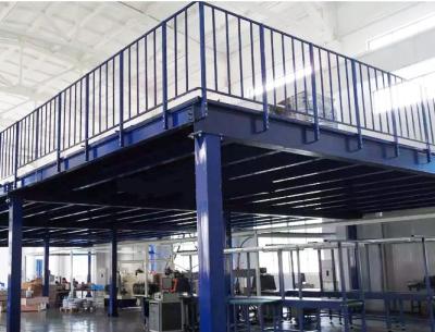 China Heavy Duty Steel Platform System Warehouse Mezzanine Solution Fully Bolted Structure for sale
