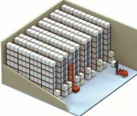 Quality 100% Accessibility VNA Pallet Racking Higher Density Warehouse Pallet Shelving 4 for sale
