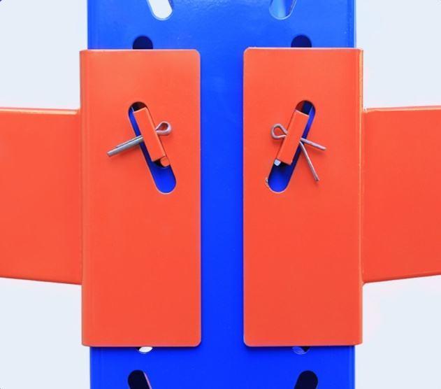 Custom cantilever rack installation