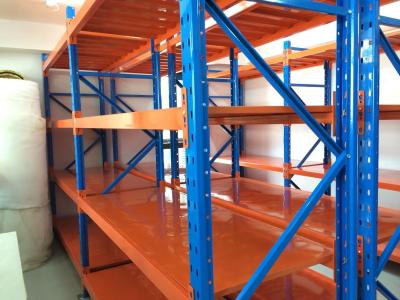 Cina Scaffalature regolabili per stoccaggio a portata media 300-800kg/strato, design senza bulloni in vendita