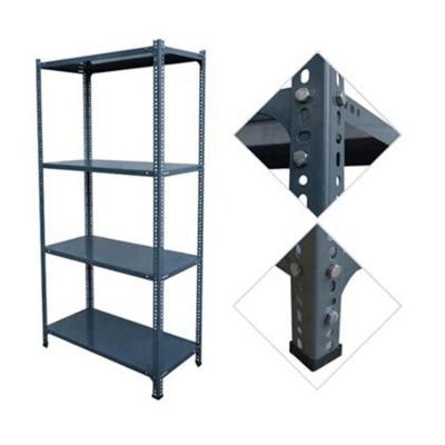 China Multi Purpose Angle Storage Rack Light Duty Design 2-6 Levels For Retail And Display for sale