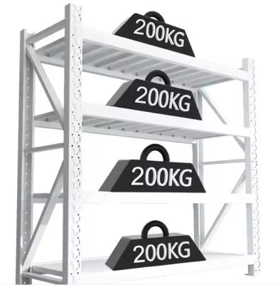 Китай OEM Многоярусный Стеллаж для Хранения Средней Нагрузки Промышленные Металлические Стеллажи Регулируемая Высота продается