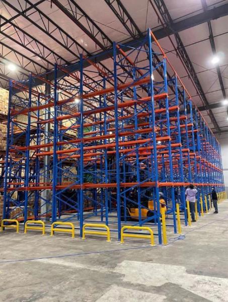 Quality Q235B Or Q345 Steel Drive In Storage Racks LIFO Storage Warehouse Racking System for sale