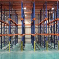 Quality High Capacity Drive In Pallet Rack System Heavy Duty Warehouse Shelving LIFO for sale