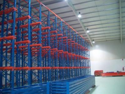 China Heavy Duty Drive In Racking Bulk Storage Warehouse Shelf Rack System 2550-15000mm Height for sale