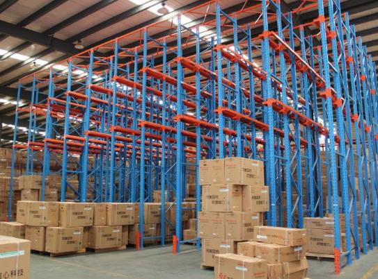Quality Powder Coated Drive In Heavy Duty Warehouse Shelving High Density Pallet Rack 2 for sale