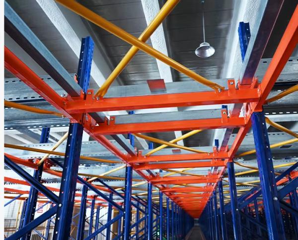 Quality Warehouse Radio Shuttle Racking 800–1200kg/Pallet Industrial Shelving Systems for sale
