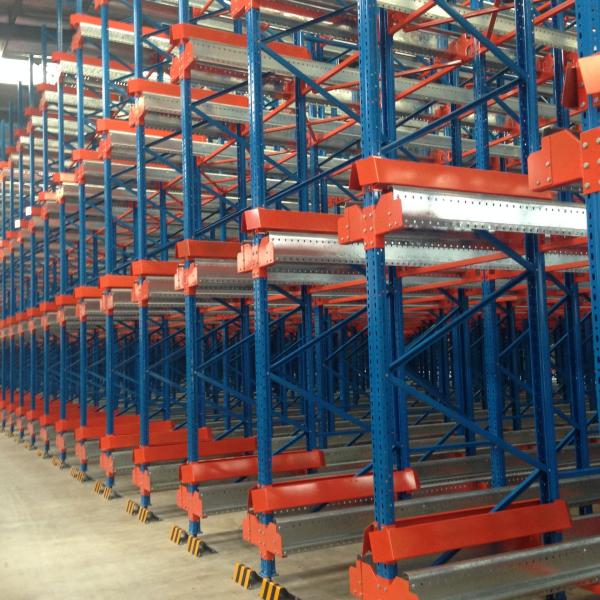 Quality Warehouse Radio Shuttle Racking 800–1200kg/Pallet Industrial Shelving Systems for sale