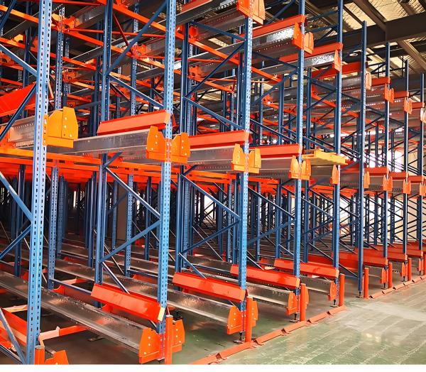 Quality Steel Radio Shuttle Racking System High Density Racks Maximize Storage for sale