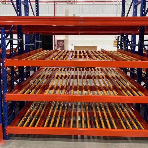 Quality Light Duty Gravity Carton Flow Racking Shelving High Density Storage Custom Color for sale