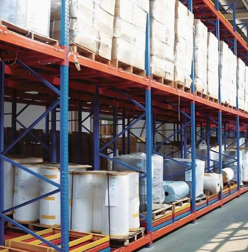 Quality Galvanized Warehouse Push Back Pallet Racking High Density 1000kg–1500Kg Per Pallet for sale