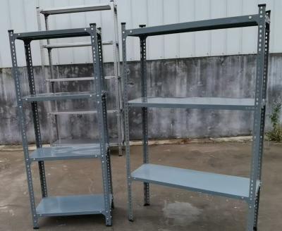 중국 4/5/6단 나사 코너 금속 보관 선반, 슬롯 앵글 보관 랙 판매용