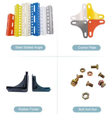 Cina Scaffalatura angolare in acciaio regolabile multiuso in vendita