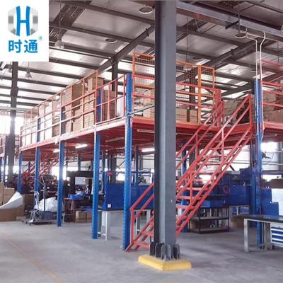 China Q235B/Q345B Steel Mezzanine Platform Racking Systems with Customizable Size and Corrosion Protection for sale