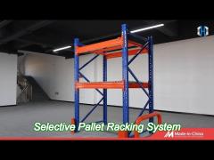heavy duty adjustable pallet racking system with q235b steel structure and customizable warehouse