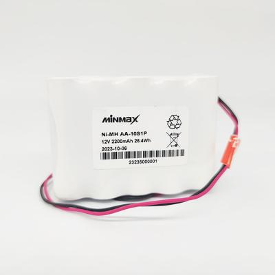 Cina Batteria Ni-Cd ad alta temperatura 12V 2200mAh per ricarica e scarica di emergenza in vendita