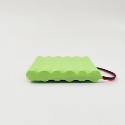China Bateria Ni-Mh de alta temperatura, AAA750mAh, 6S1P, temperatura de carga e descarga -20°C ~ +70°C, para luz de emergência à venda